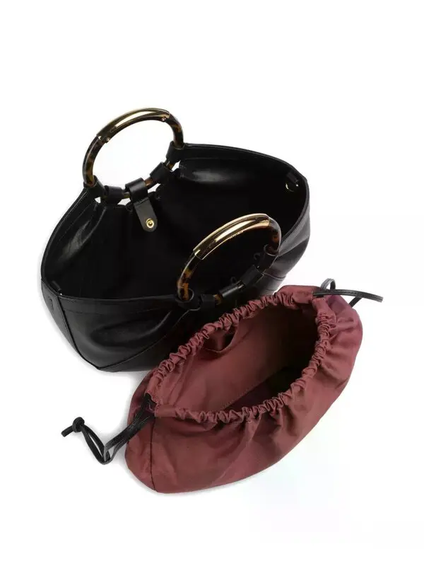 COCCINELLE Round Handle Tote Bag - Black