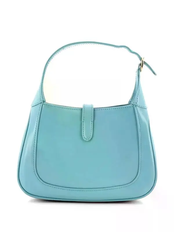 Gucci Jackie 1961 Leather Mini Hobo Bag - Blue