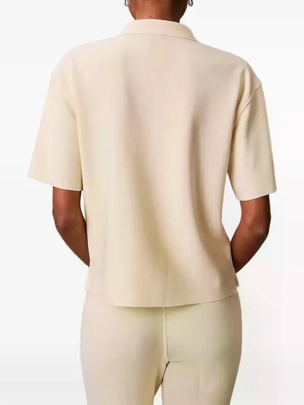 Calvin Klein Zip-front Polo Shirt