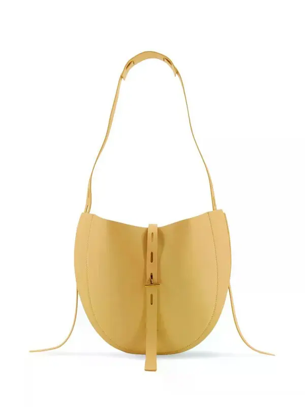 MINOBOSSI Lizzie Leather Shoulder Bag - Neutrals