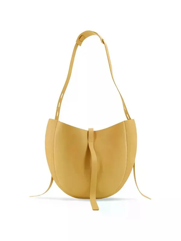 MINOBOSSI Lizzie Leather Shoulder Bag - Neutrals