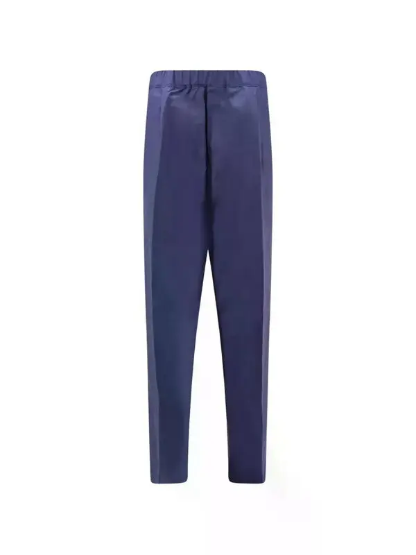 LANEUS Elastic-waistband Trousers - Blue