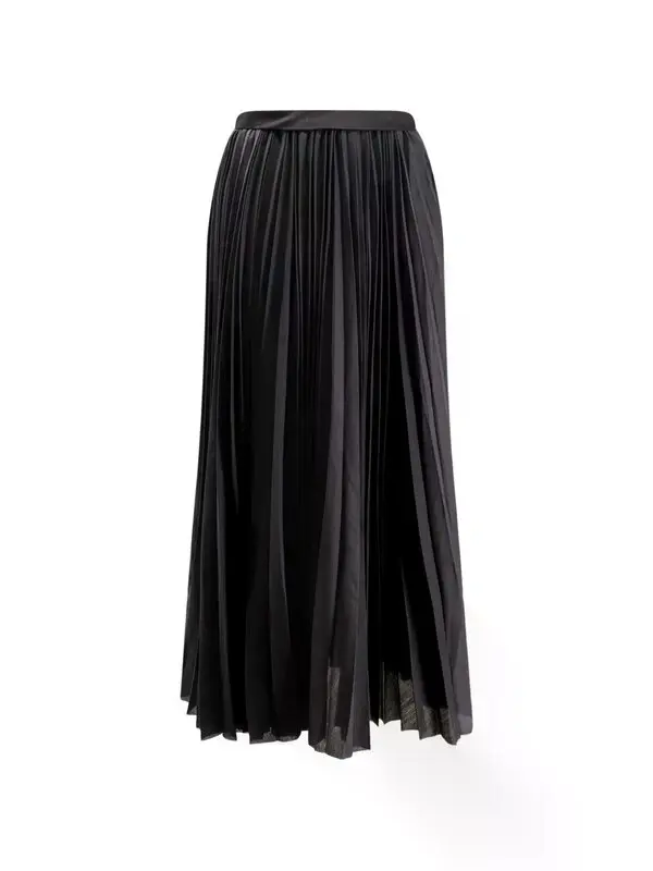 R2W Pleated Maxi Skirt
