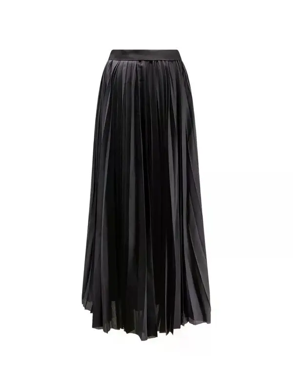 R2W Pleated Maxi Skirt