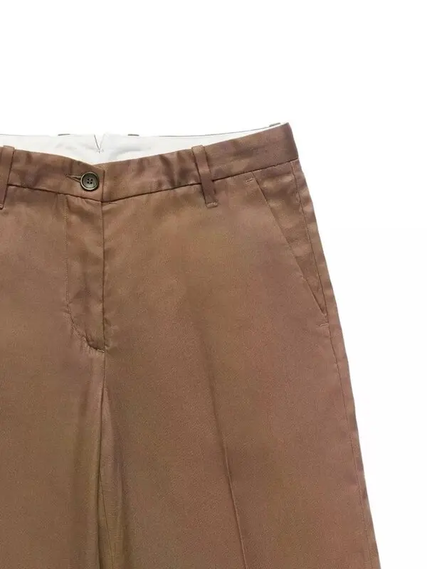 NINE:INTHE:MORNING Nadia Straight Trousers - Brown
