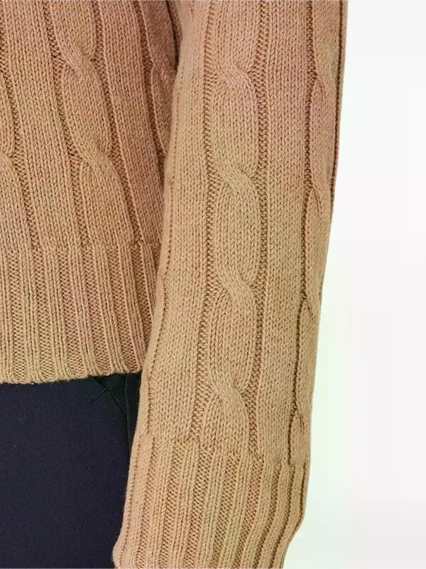 Polo Ralph Lauren Cable-knit V-neck Sweater