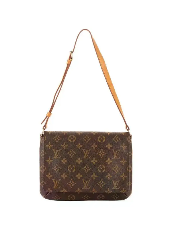 LOUIS VUITTON Musette Tango Shoulder Bag - Brown