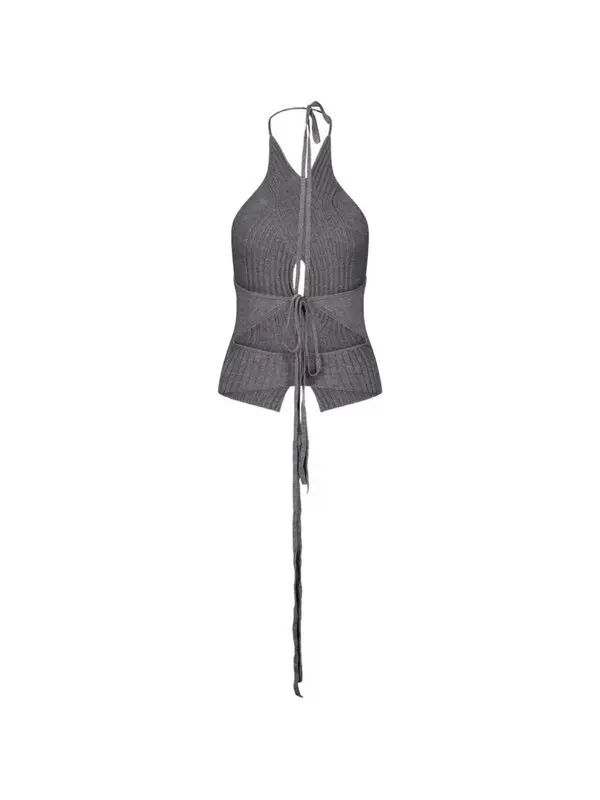 SRVC STUDIO Halterneck Tank Top