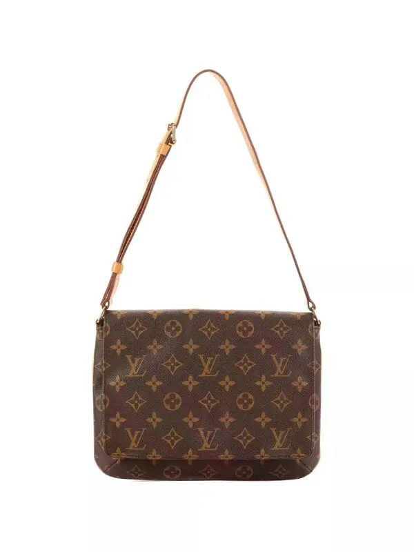 LOUIS VUITTON Musette Tango Shoulder Bag - Brown