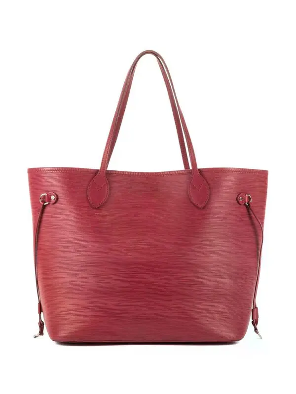 LOUIS VUITTON Neverfull Mm Tote Bag - Red