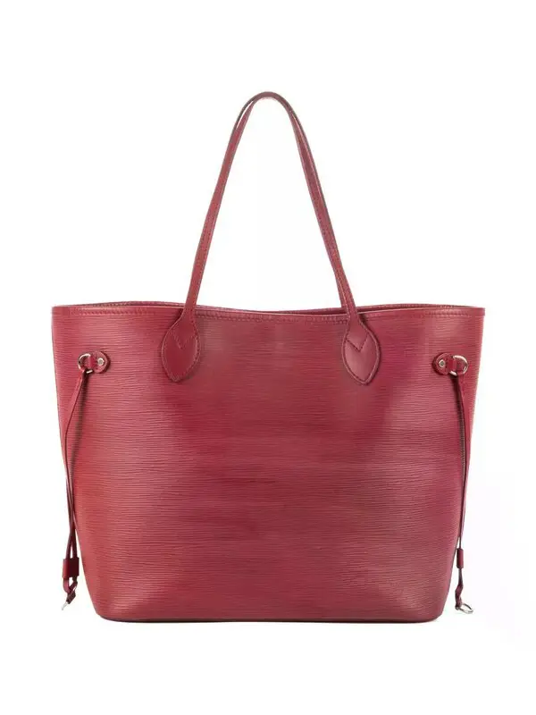 LOUIS VUITTON Neverfull Mm Tote Bag - Red