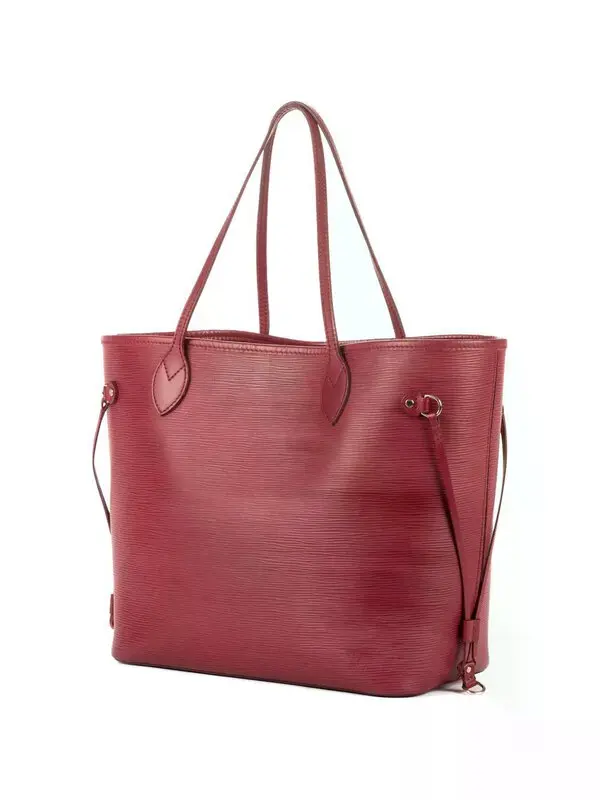 LOUIS VUITTON Neverfull Mm Tote Bag - Red
