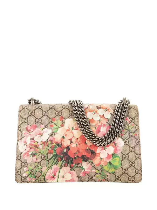 Gucci Small Blooms Dionysus Shoulder Bag - Neutrals