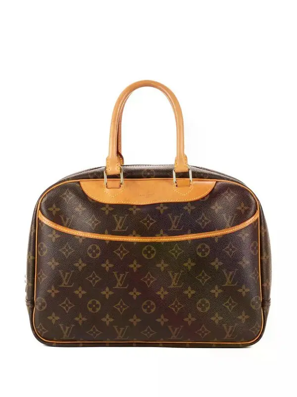 LOUIS VUITTON Deauville Top-handle Bag - Brown