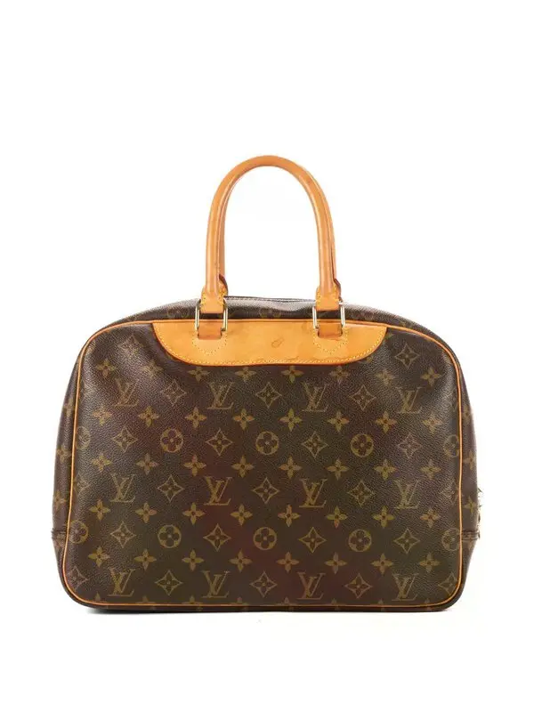 LOUIS VUITTON Deauville Top-handle Bag - Brown