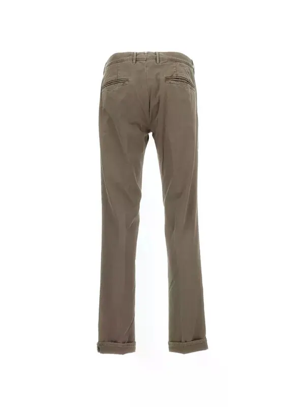 Incotex Cuffed Trousers - Neutrals