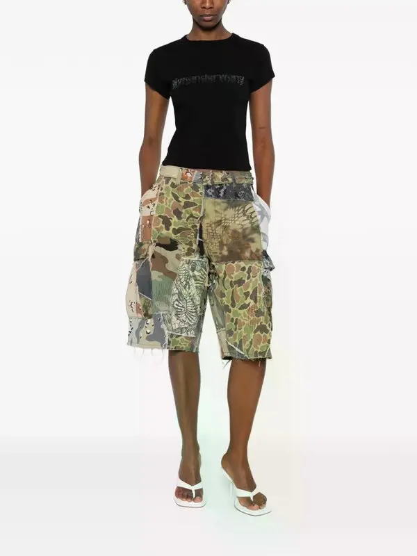 GALLERY DEPT. Patchwork Print Shorts