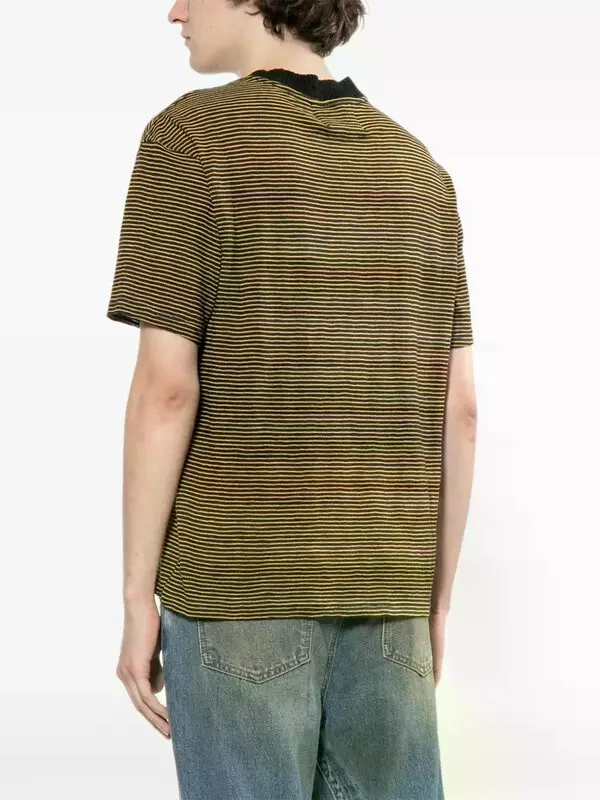 Andersson Bell Striped T-shirt - Black