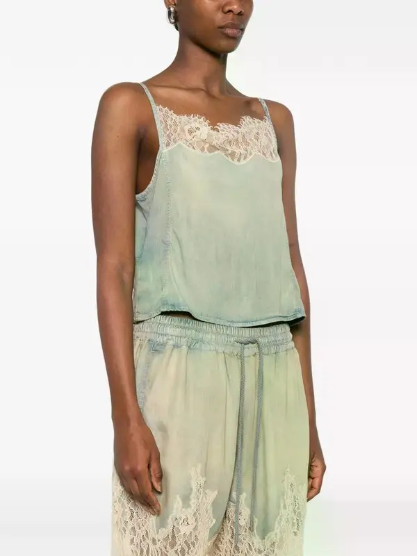 DIESEL® Lace-trim Top