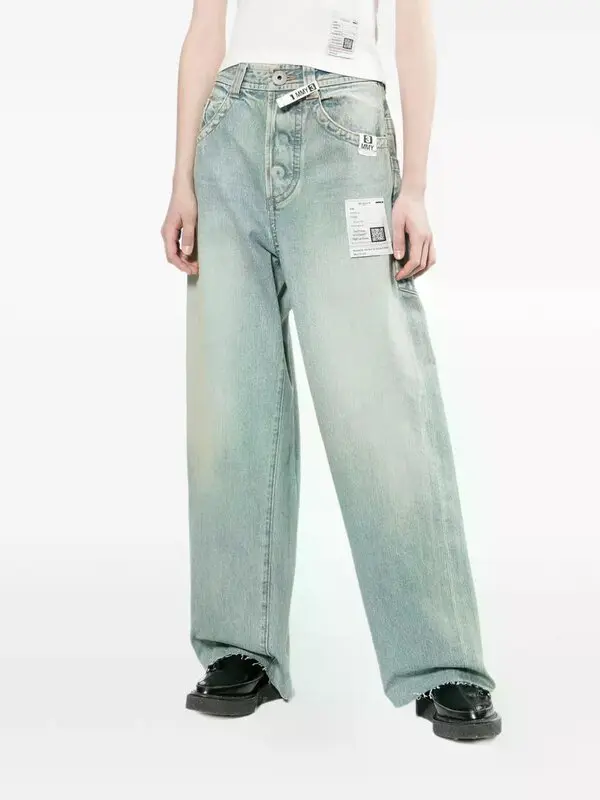 Mihara Yasuhiro Logo-patch Jeans