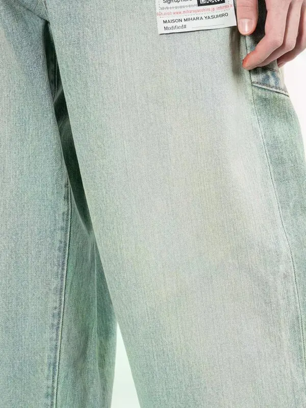 Mihara Yasuhiro Logo-patch Jeans