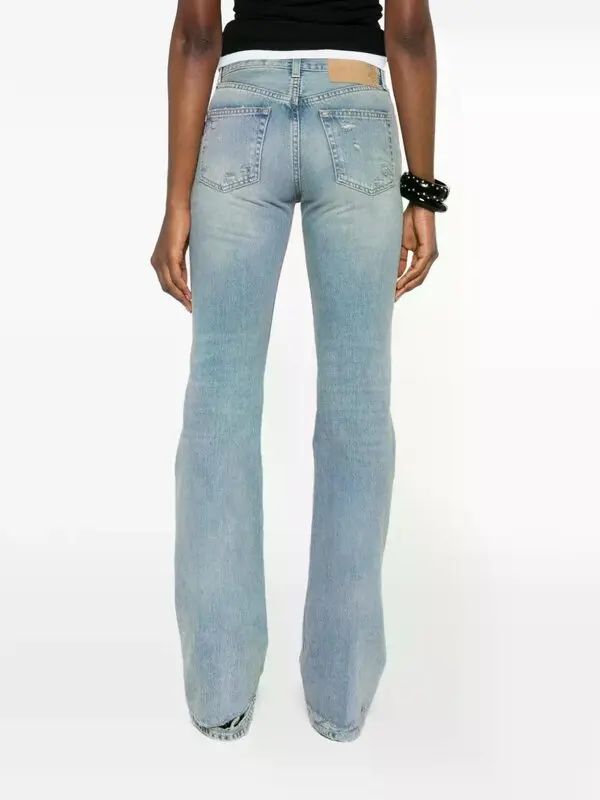 HAIKURE Flora Broken Celestial Ripped Jeans