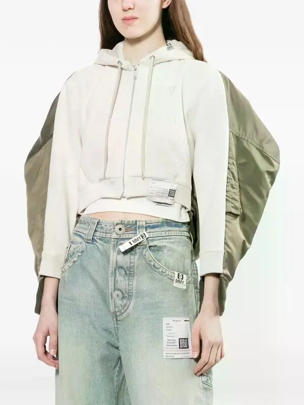 Mihara Yasuhiro Logo-patch Hooded Jacket