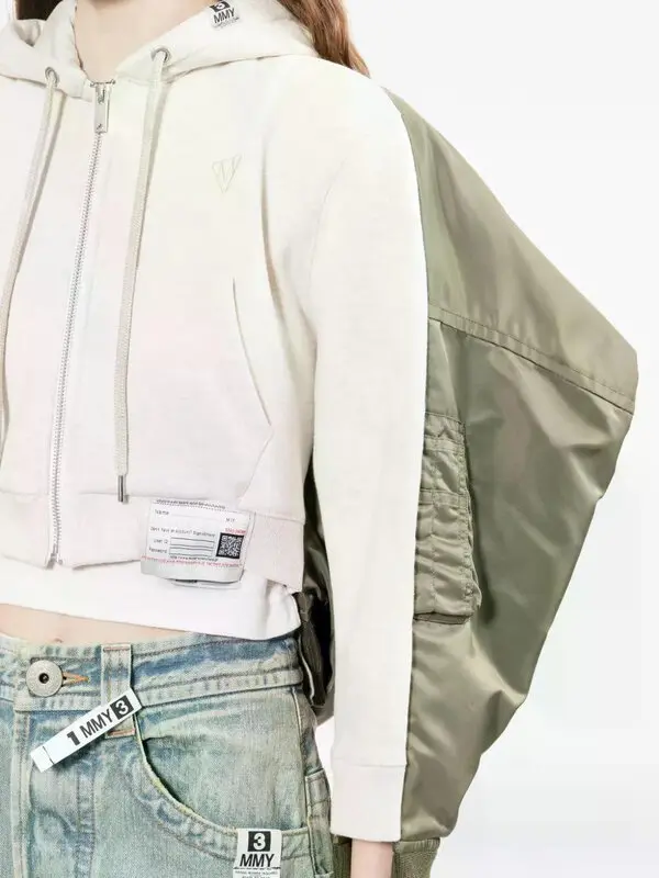 Mihara Yasuhiro Logo-patch Hooded Jacket