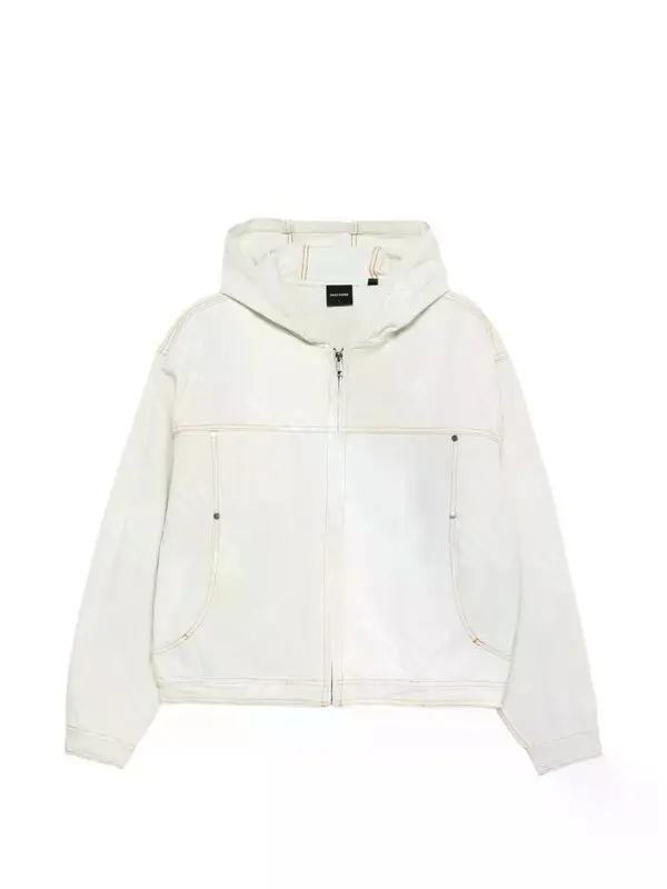 DAILY PAPER Hooded Patterned Jacket
