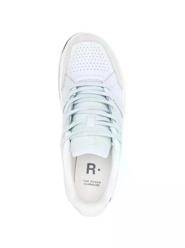On The Roger Perforated Sneakers - Blue
