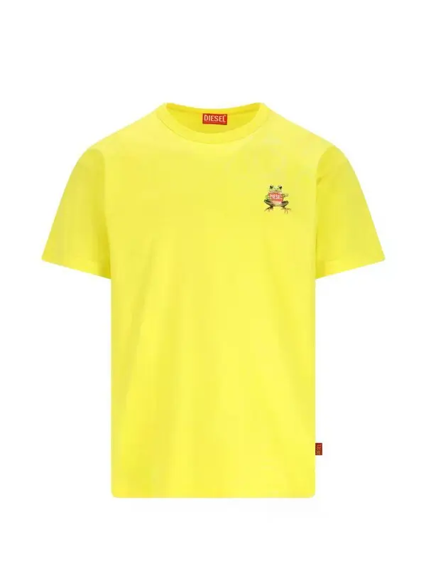 DIESEL® T-norm-frog T-shirt - Yellow