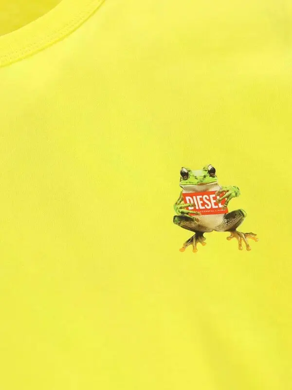 DIESEL® T-norm-frog T-shirt - Yellow