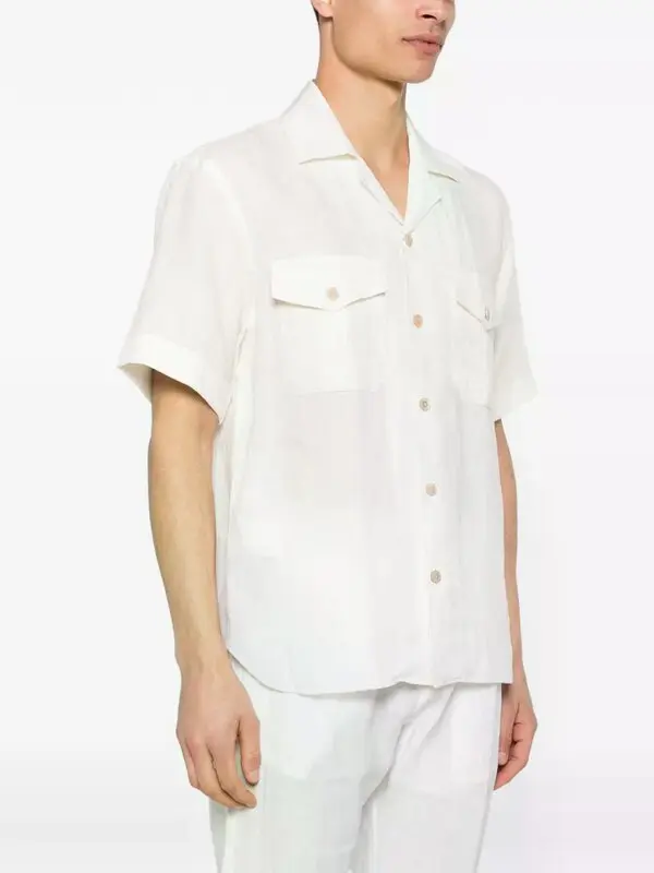 Eleventy Pocket Shirt - White