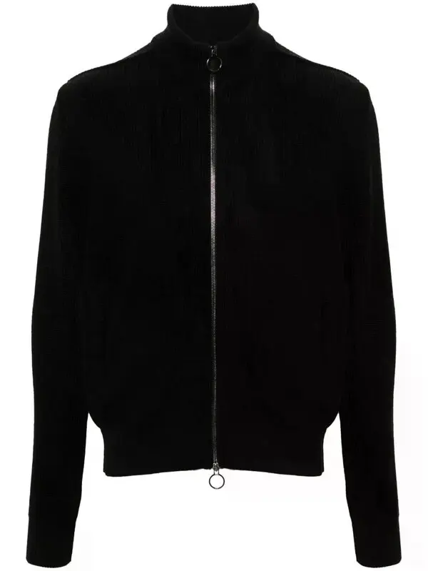Paul & Shark Ribbed-knit Cardigan
