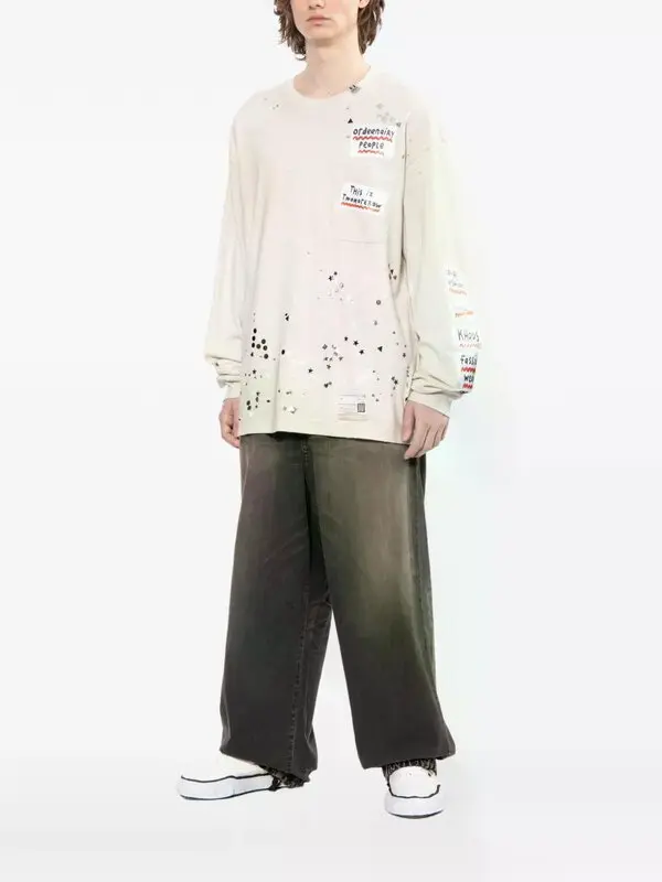 Mihara Yasuhiro Slogan-print T-shirt