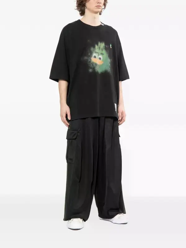 Mihara Yasuhiro Graphic-print T-shirt - Black