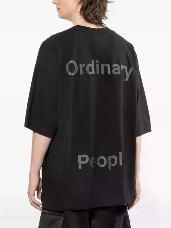 Mihara Yasuhiro Graphic-print T-shirt - Black