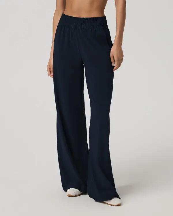 Vuori Villa Wide-leg Long Pants - Ink