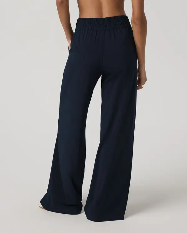 Vuori Villa Wide-leg Long Pants - Ink