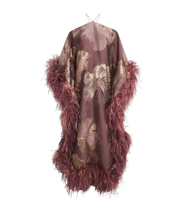 TALLER MARMO Sza Sza Bloom Kaftan Maxi Dress - Purple