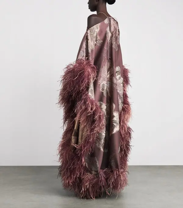 TALLER MARMO Sza Sza Bloom Kaftan Maxi Dress