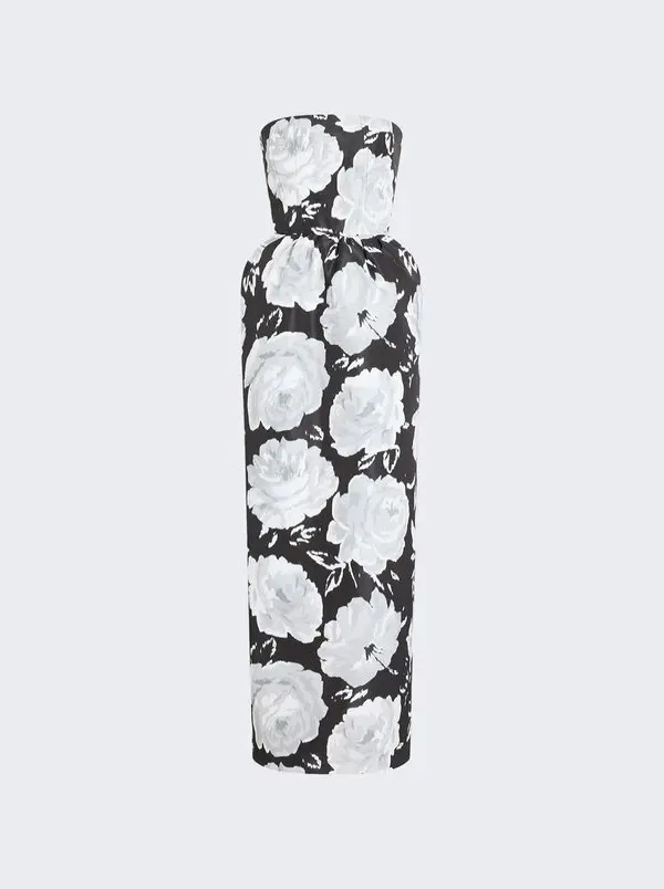 PATOU Bustier Maxi Dress - Navy