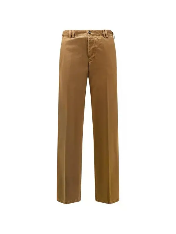 PT TORINO Michael Trousers With Charm - Brown