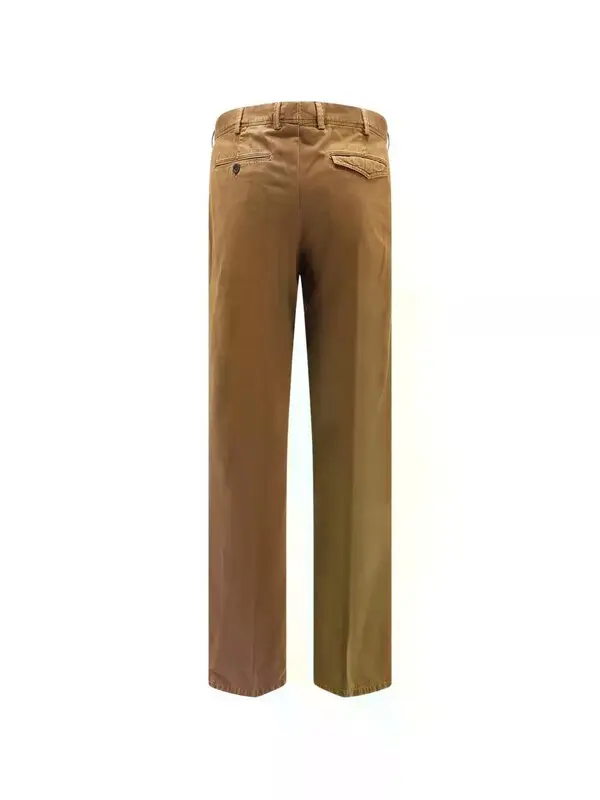 PT TORINO Michael Trousers With Charm - Brown