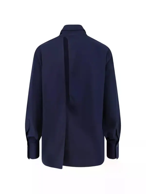 SEMICOUTURE Cut-out Button Shirt