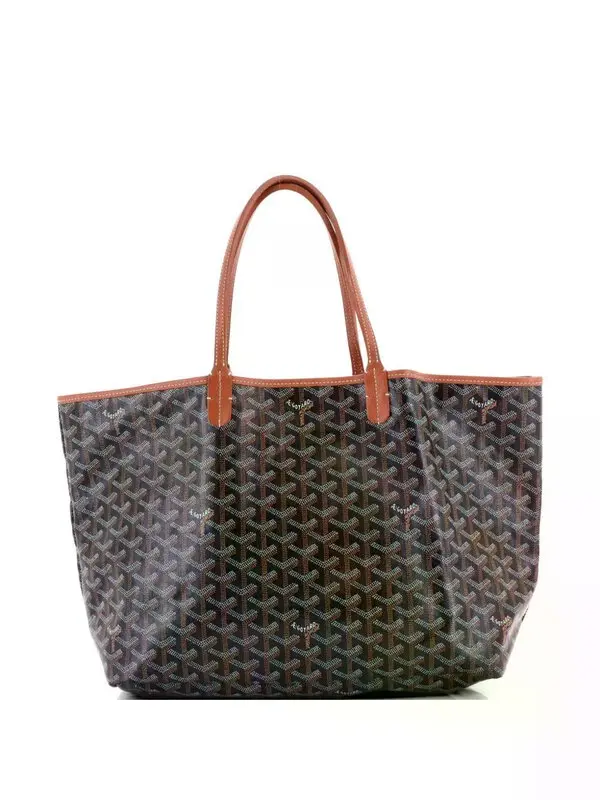 Goyard Saint Louis Coated Canvas Pm Tote Bag - Brown