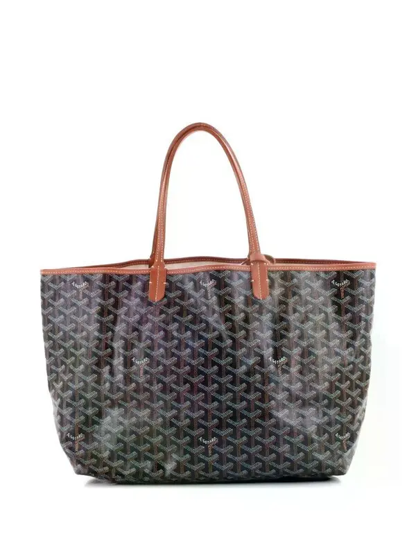 Goyard Saint Louis Coated Canvas Pm Tote Bag - Brown
