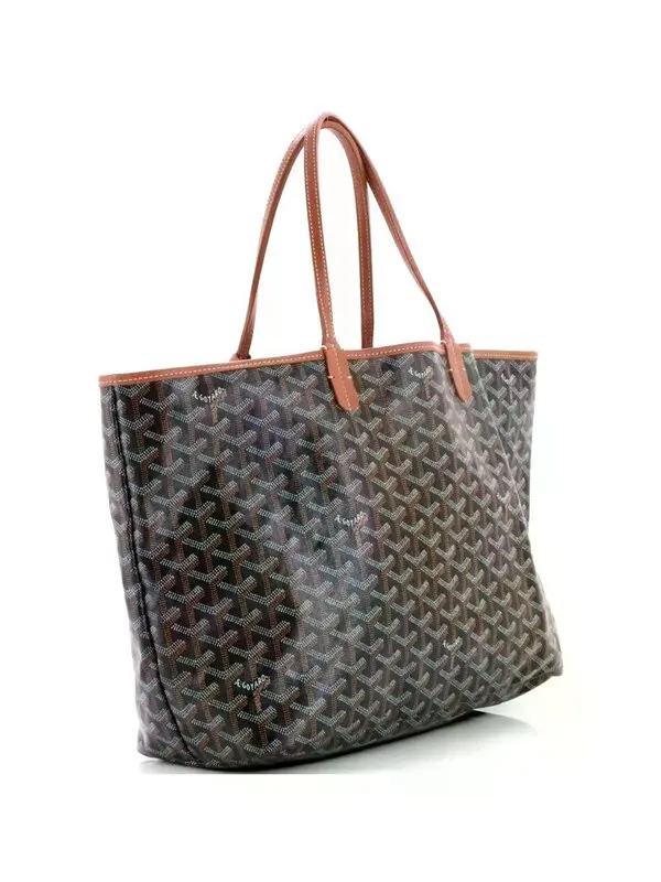 Goyard Saint Louis Coated Canvas Pm Tote Bag - Brown