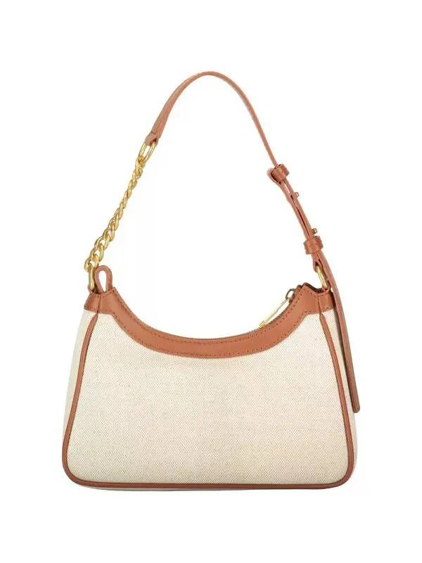 Balmain B-army Logo Shoulder Bag - Neutrals