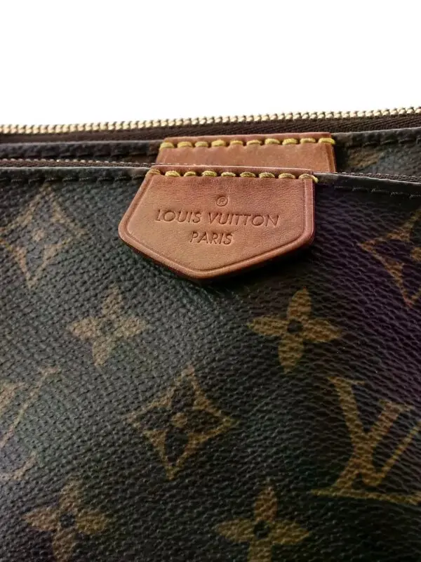 LOUIS VUITTON Multi Pochette Accessoires Monogram Canvas Crossbody Bag - Brown